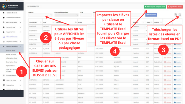 Dossier des élèves [PLANETE H]